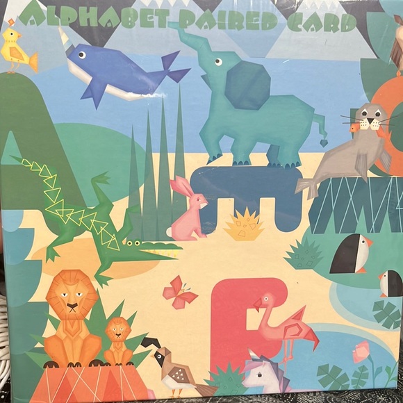Toys | Alphabet Paired Cards | Poshmark